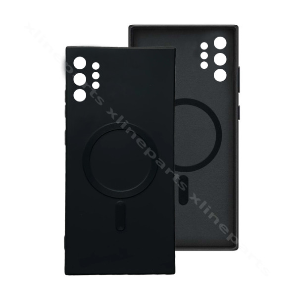 Back Case Silicone Gum Magsafe Samsung Note 10 Plus 4G N975 black ...